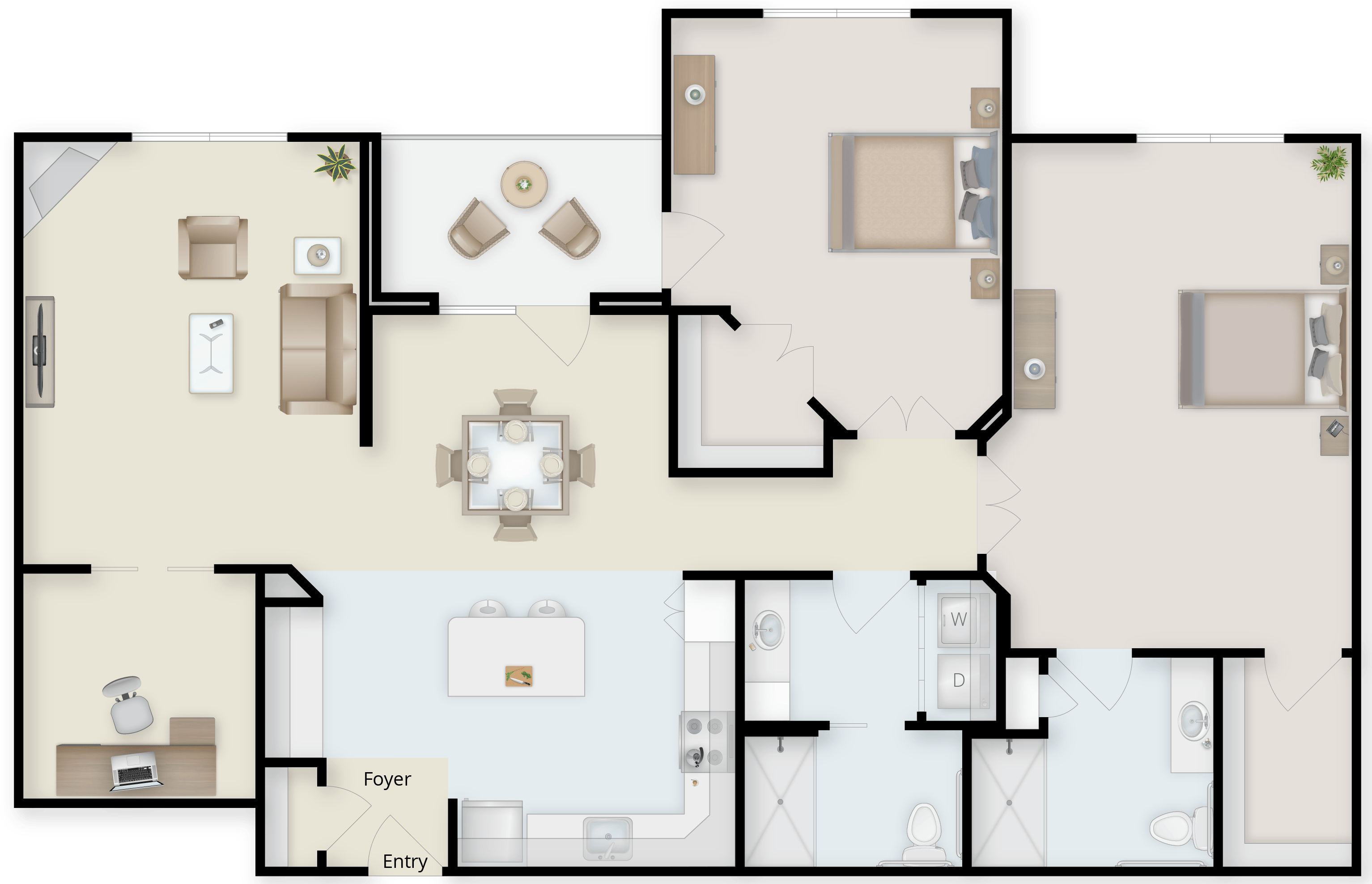 Floor Plans, Virtual Tours & Photos | Ware Presbyterian Village